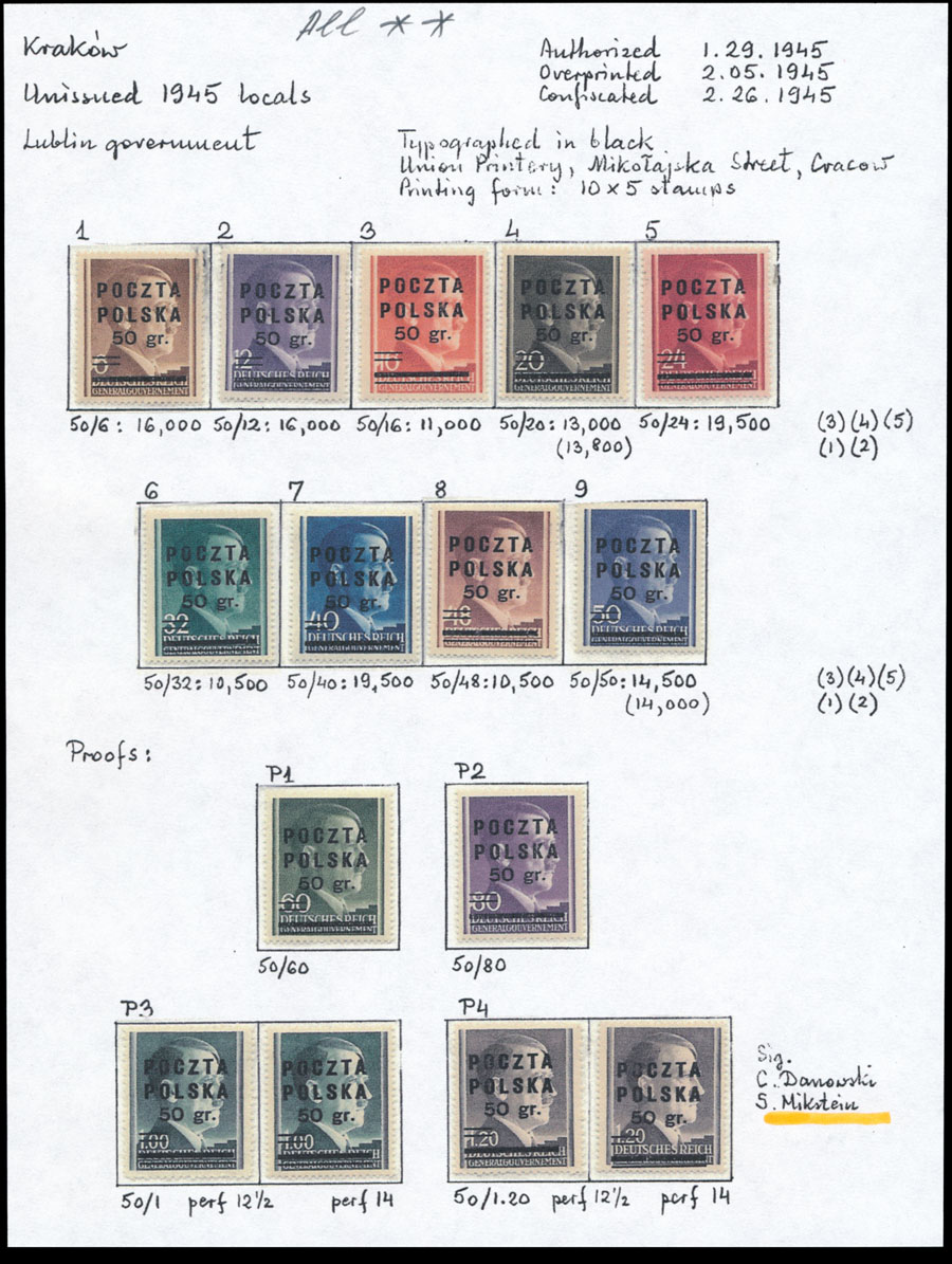 Stamp Auction - Germany. Occupation issues During the World War II ...