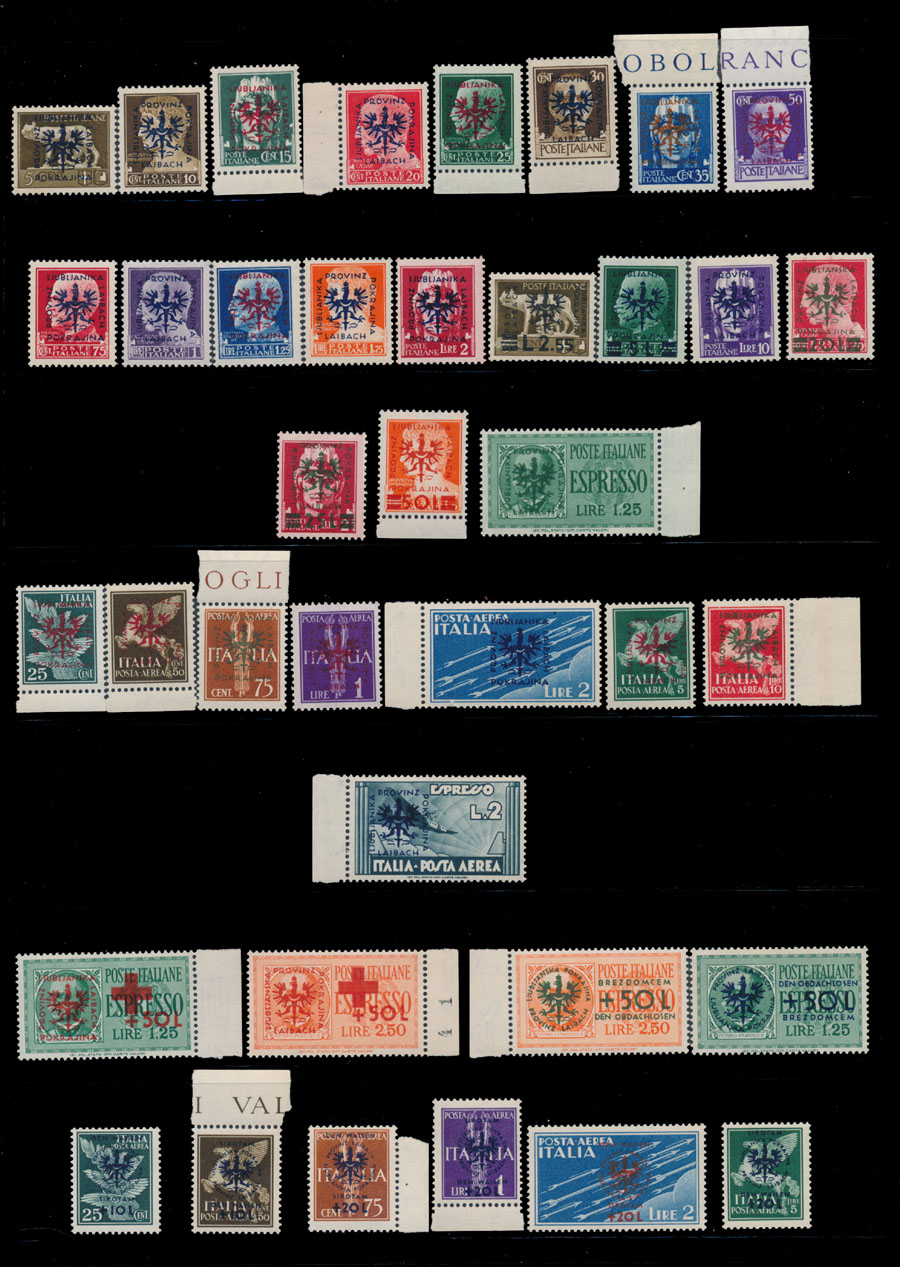 Stamp Auction - Germany. Occupation issues During the World War II ...