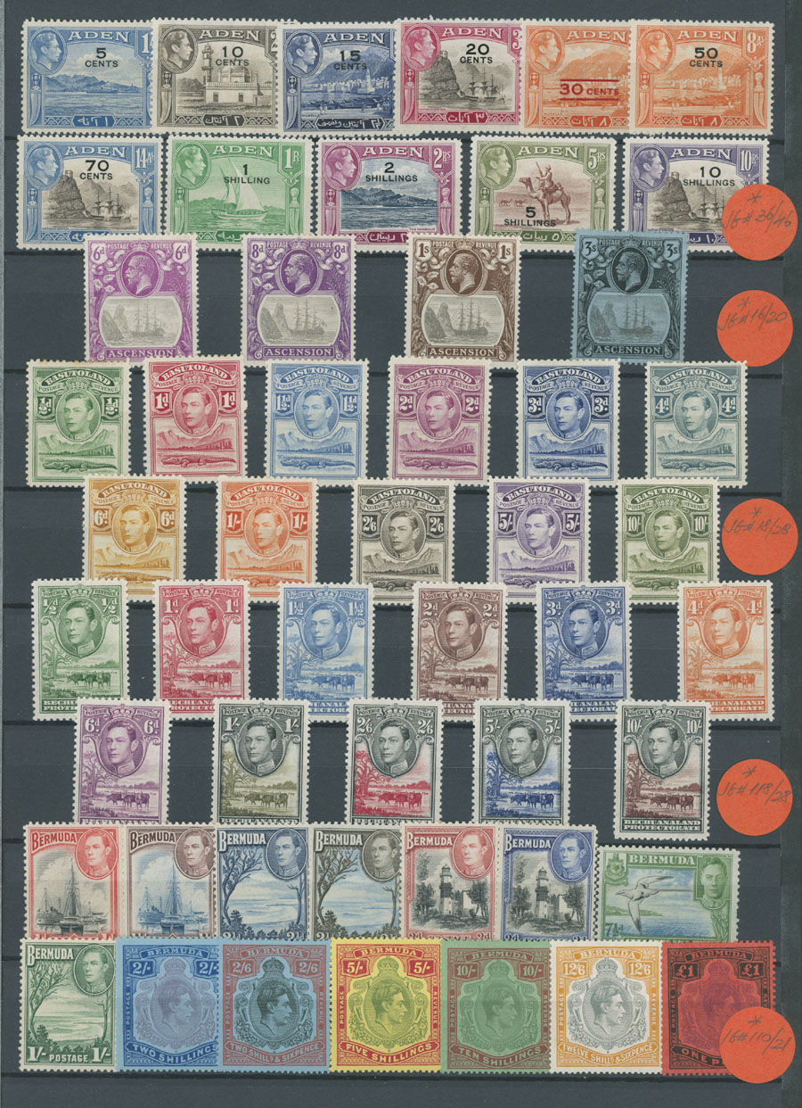 6. British Commonwealth - Collections Stamp Auctions