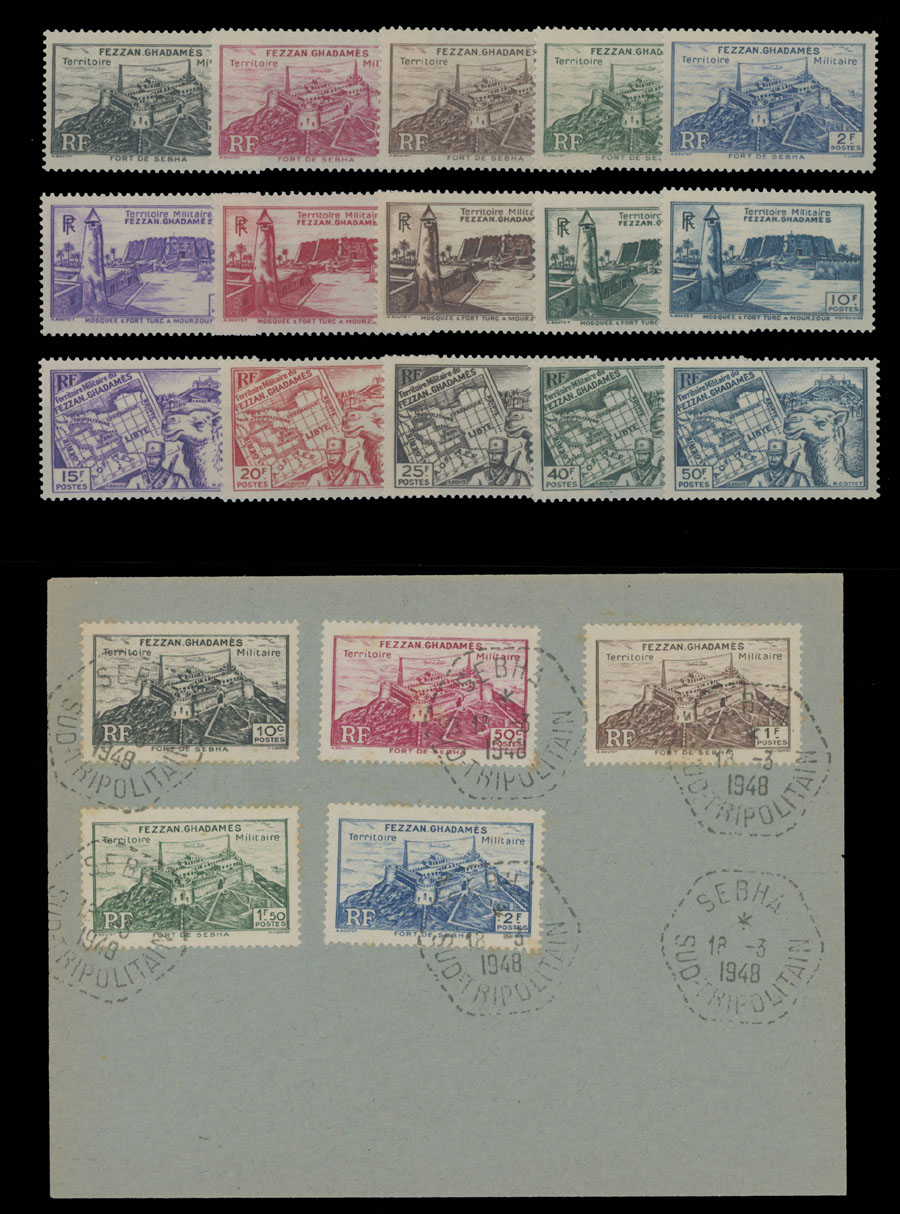 France. - Fezzan-Ghadames Stamp Auctions