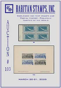 Raritan Stamps, Inc. - Philatelic Auction House and Stamp Dealers